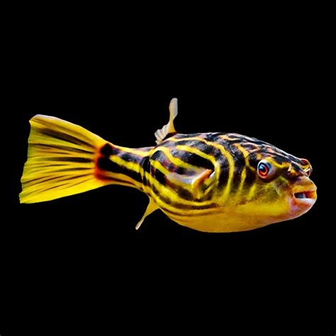 Fahaka Puffer Obsidian Aquatics