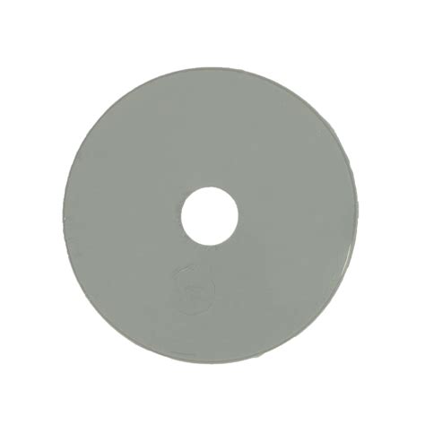 Ms Buffer Plate Round 38mm Grey P100 Ear Tags