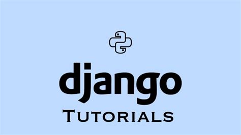 Python Django Tutorials YouTube