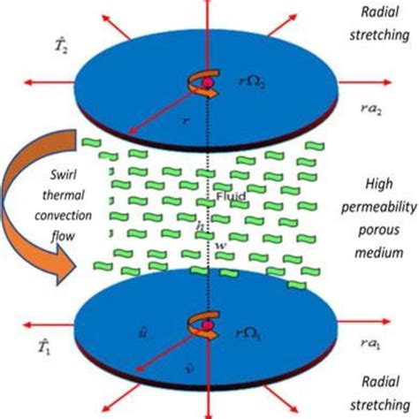 Permeable Flow Geometry Between Two Rotating Disks Download Scientific Diagram