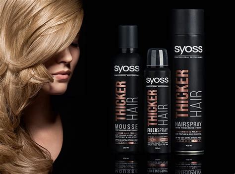 Syoss Thicker Hair lakier do włosów pogrubiający 300ml - eZebra.pl