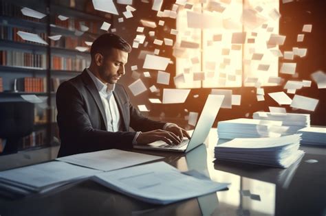 Premium Photo Streamlining Business Operations With A Cuttingedge Document Management System