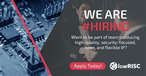 lowrisc cic on linkedin hiring opensource