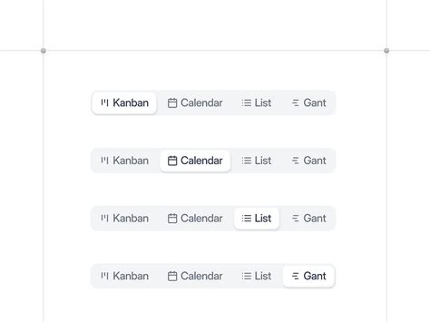 Segmented Controller By Thilak On Dribbble