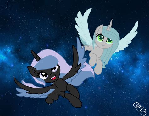 Mlp Night Flight By Whisperartist On Deviantart