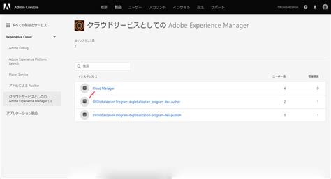 cloud manager 製品プロファイルへのチームメンバーの割り当て adobe experience manager