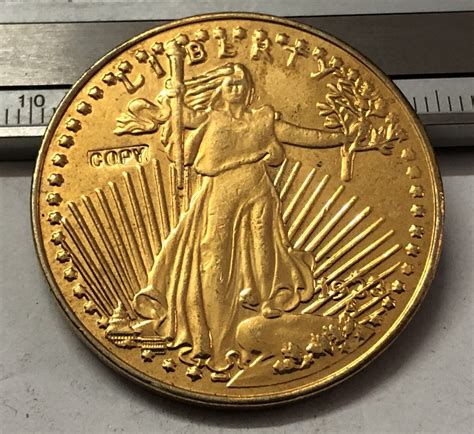 1933 United States Saint Gaudens 20 Twenty Dollars Gold Copy Coin