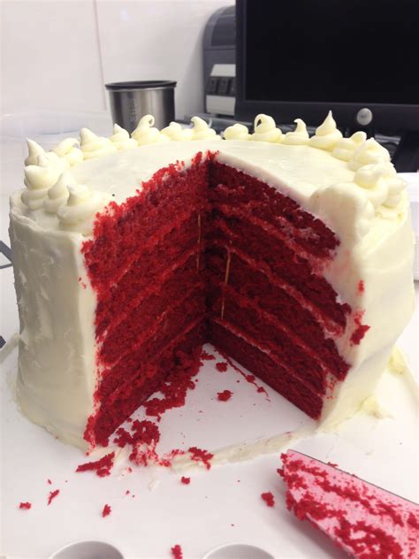 Classic 5 Layer Red Velvet Cake Moist And Fluffy Recipe Velvet