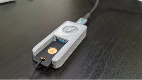 Yubico Yubikey 5 Nfc Usb Desktop Security Key Holder Usb C Easy Access 3dprinting 3dthursday