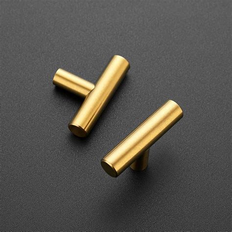 Chi Charter House Innovations 30 Pack Gold T Bar Cabinet Knobs 2 Inch