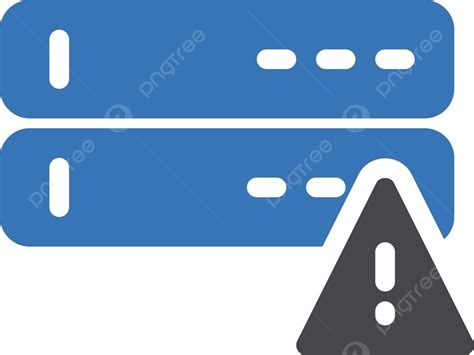 Warning Database Storage Service Vector Database Storage Service Png