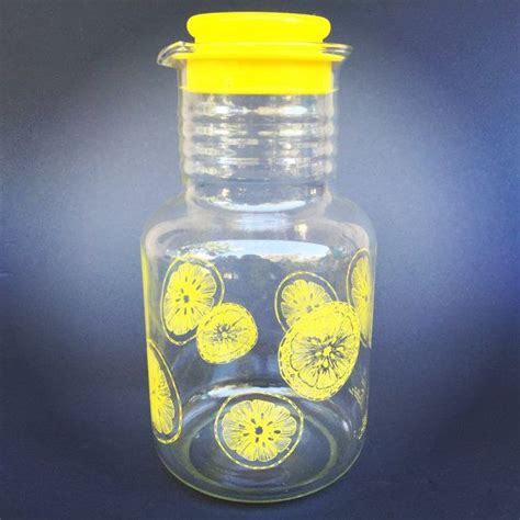 Vintage Pyrex Lemon Pitcher Etsy Pyrex Vintage Pyrex Vintage