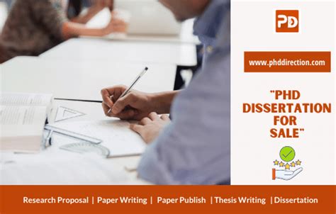 Phd Dissertation For Sale Professional Dissertation Writers Support
