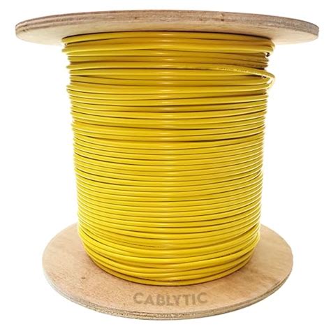 Cablytic Armored Plenum Fiber Optic Cable Yellow Jar Hearts