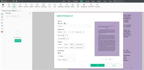 Simple Methods To Change Background Color Of PDF In