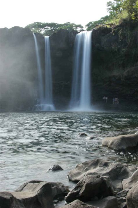 Peepee Falls Waterfall And Swim Hole By The Boiling Pots