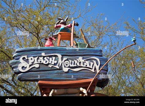 Logotipo Da Montanha Splash Da Disneylandia