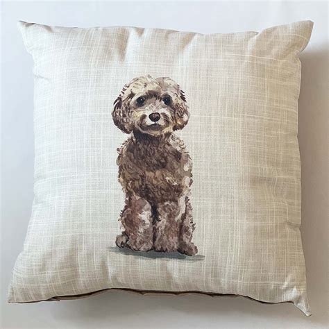 Daro Cockapoo Square Cushion Dunelm