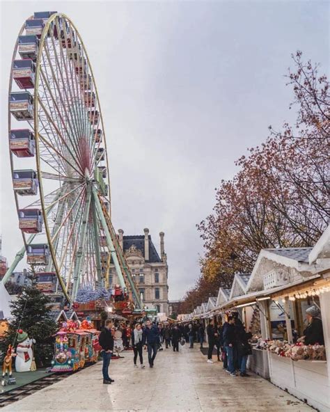 Jardin Des Tuileries Christmas Market In Paris Solosophie