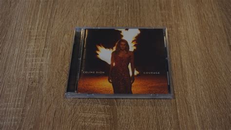 Celine Dion Courage Album Cd Unboxing Youtube