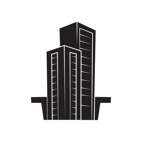 Building Black Symbol Illustration 20122125 Vector Art At Vecteezy