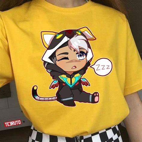Chibi Voltron Onesie Shiro W White Hair Unisex T Shirt Teeruto