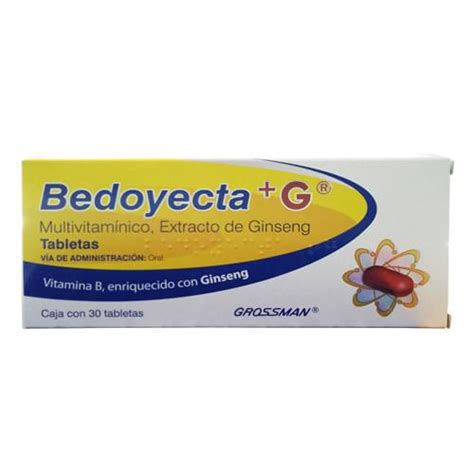 Bedoyecta G 30 Tabletas Farmacias Klyns
