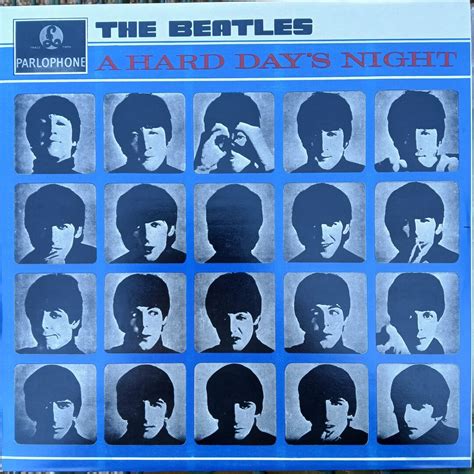 The Beatles A Hard Days Night 1980 Australian Issue Vinyl Lp Near