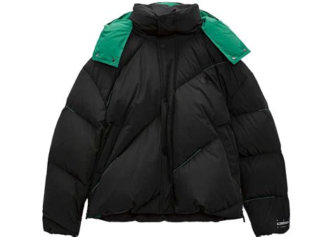 ader error x zara oversized puffer jacket black men s fw22 us