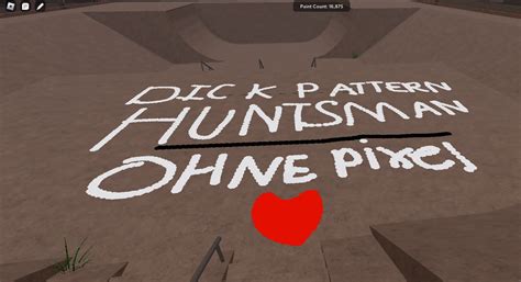 I Wrote Dick Pattern Huntsman In Roblox Rohnepixel