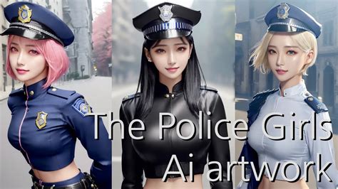 경찰 소녀 Ai Artwork Police Girls Ai Artwork 女子警察官 Ai Artwork Youtube