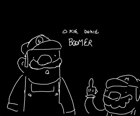 Oki Doki Boomer Drawception