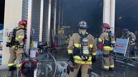 Firefighters Contain Fire Sparked By Lithium Batteries In Storage Unit