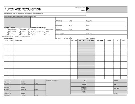 Purchase Requisition Formpdf