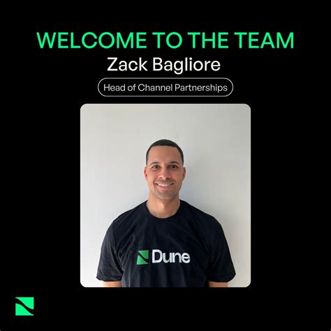 Huge Win For Dune Security Were So Excited To Have Zachary Bagliore Join Us As Head Of