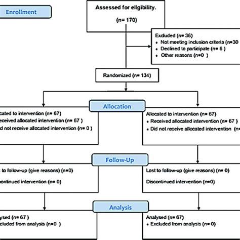 Consort Flow Chart Of The Participants Download Scientific Diagram