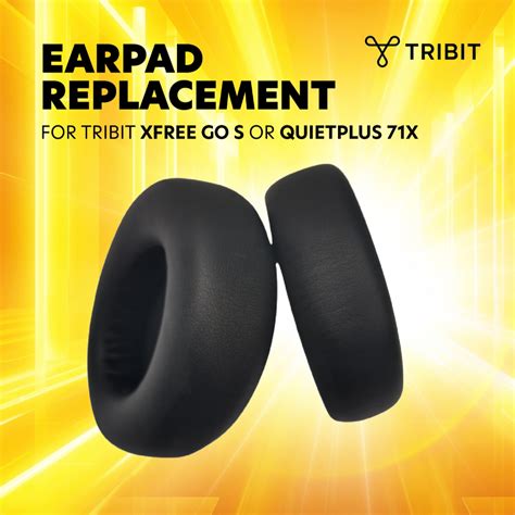 Tribit Ear Pad Replacement For Xfree Go S Headphone Quietplus 71x