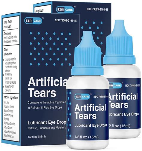 Artificial Tears Eye Drops Name At Jimmy Ashman Blog