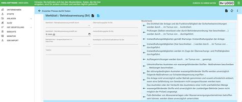 Hseq Software Für Awsv Anlagen Betreiberpflichten Umsetzen