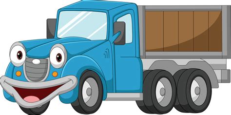 Cartoon Truck Vector Art Icons And Graphics For Free Download