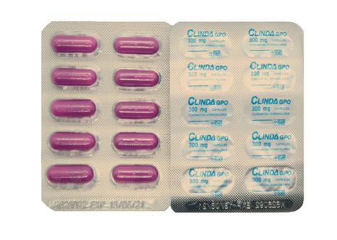 Clindamycin Capsule 300 Mg Clinda Gpo