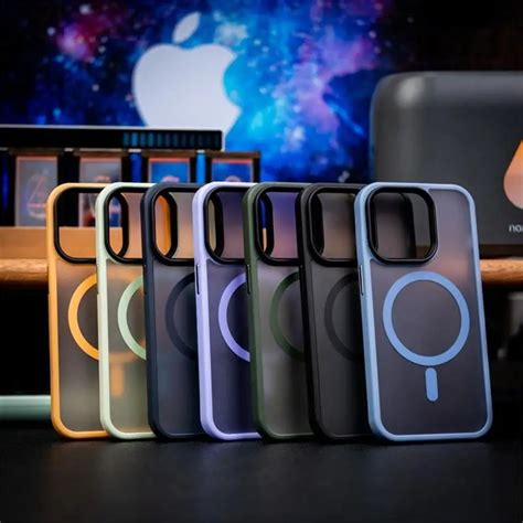 Luxury Magnetic For Magsafe Wireless Charge Phone Case For Iphone 15 14