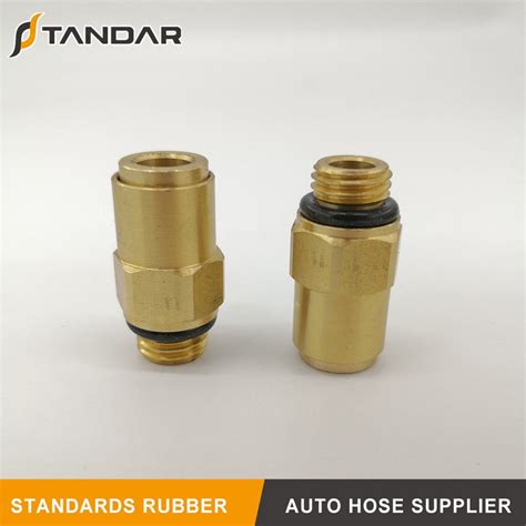 1490086 Push In Copper Connector For Bleed Pipe Copper Connector And