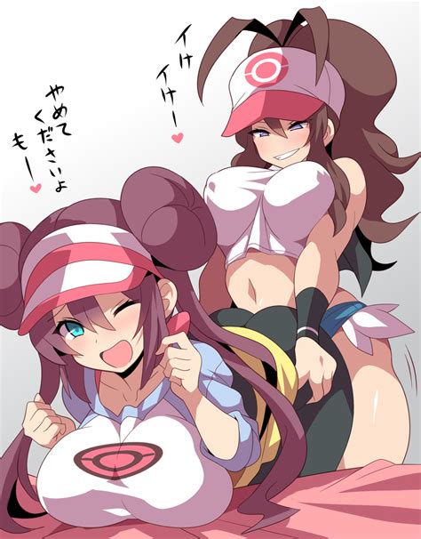 Rosa And Hilda Pokemon And 2 More Drawn By Konnotohiro Danbooru