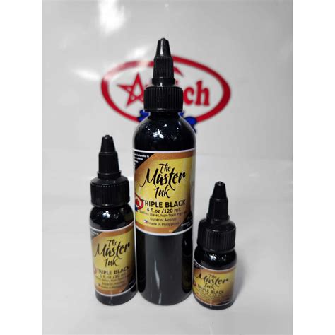 The Master Ink By Artech Ink [triple Black] Shopee Philippines