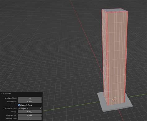 How Can I Subdivide This Model Into Perfect Squares Instead Of Rectangles R Blenderhelp
