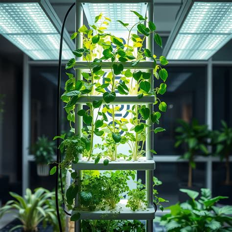 Proper Light Positioning In Vertical Hydroponic Systems Easy Home