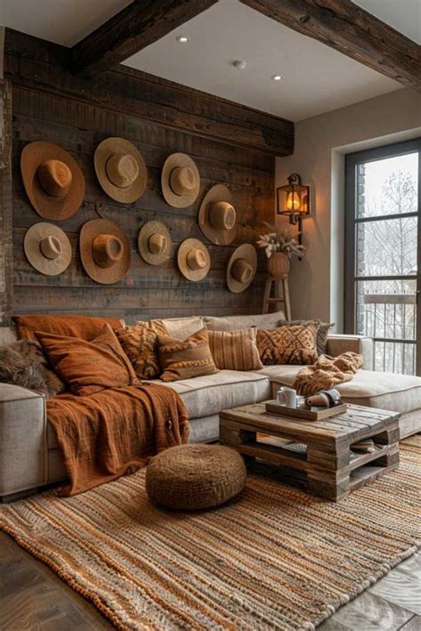 50 Western Living Room Ideas Embracing Cozy Frontier Style Farm