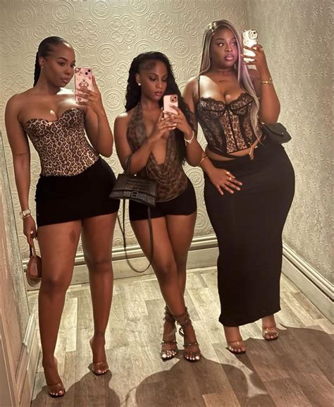 Baddies At The Club Matching Outfits Women Matching Outfits For