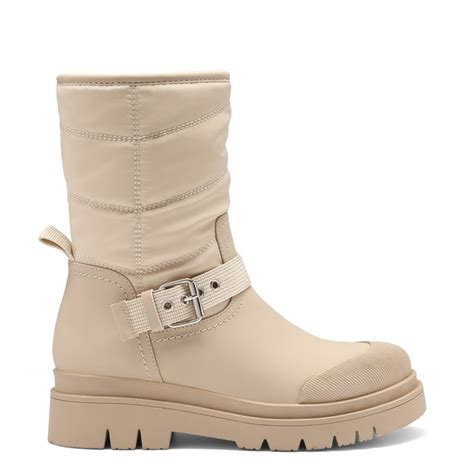 Womens Mid Calf Snow Boots In Green Black And Nude Dream Pairs